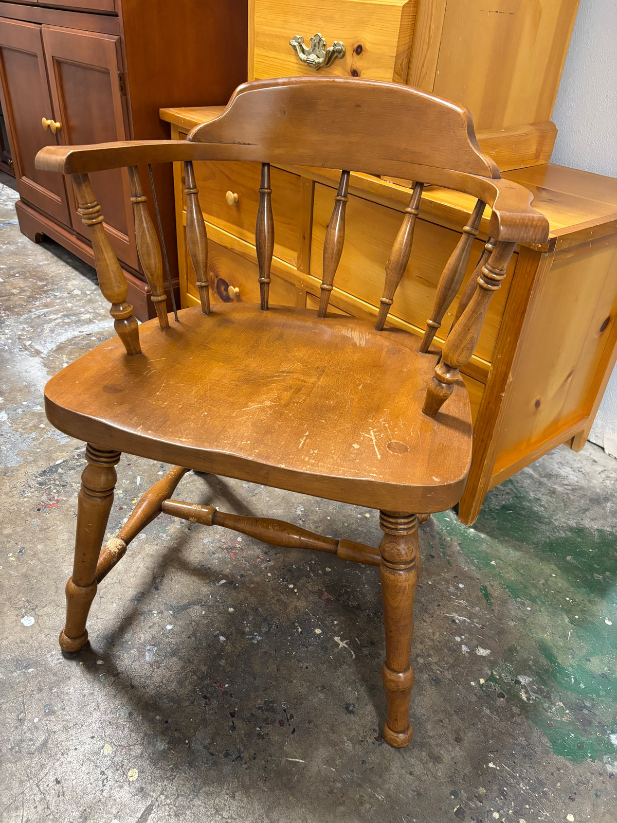 Wooden Armchair | Abundant Home Collections